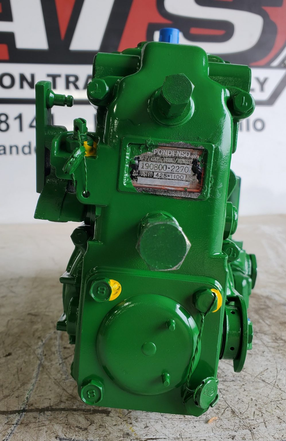 REBUILT JOHN DEERE FUEL INJECTION PUMP - RE36654 - Anderson Tractor Inc.