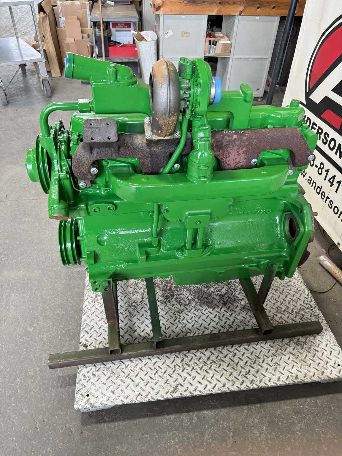 REBUILT JOHN DEERE 4430 ENGINE - R49650ASSY - Anderson Tractor Inc.
