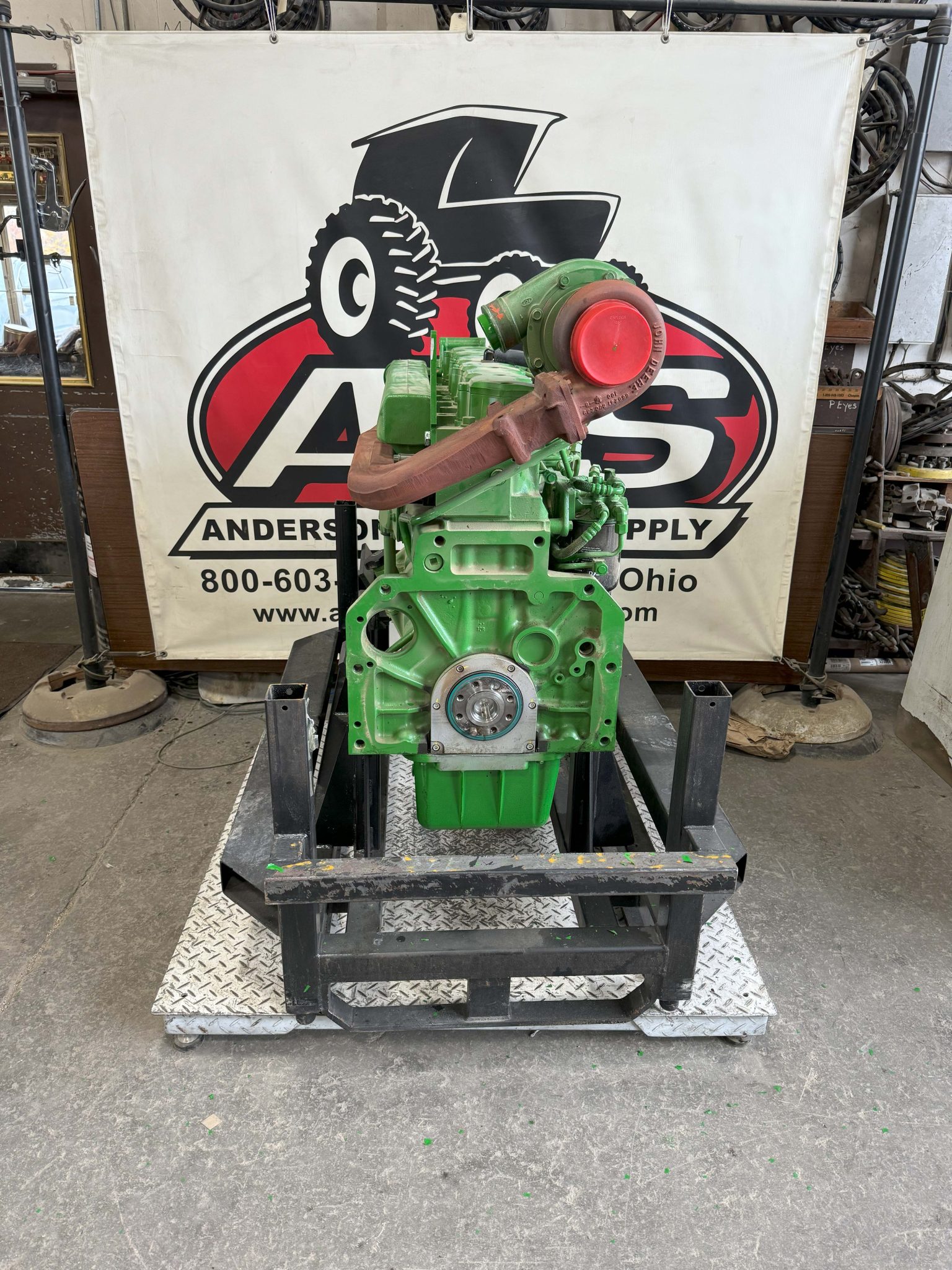 REBUILT COMPLETE JOHN DEERE ENGINE - SE501700.R - Anderson Tractor Inc.