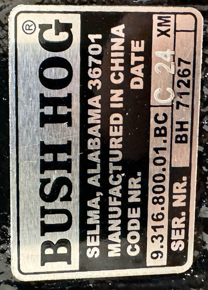 NEW OEM BUSH HOG GEAR BOX - 71267 - Anderson Tractor Inc.